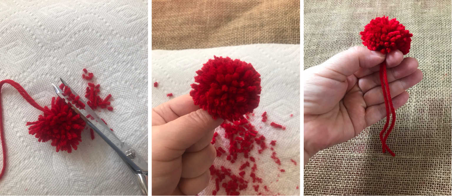 DIY Tassel & Pom Pom Wood Bead Garland - My Passionate Soul